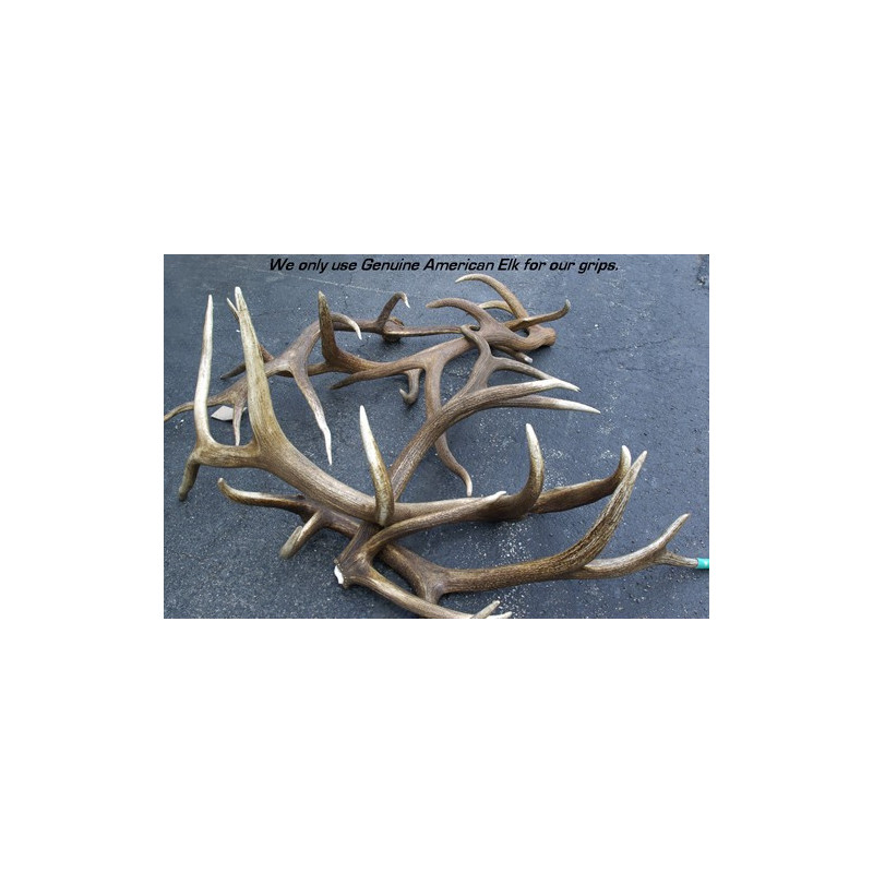 Navy Arms Schofield American Elk Grips Material Grade Regular Screw Brass