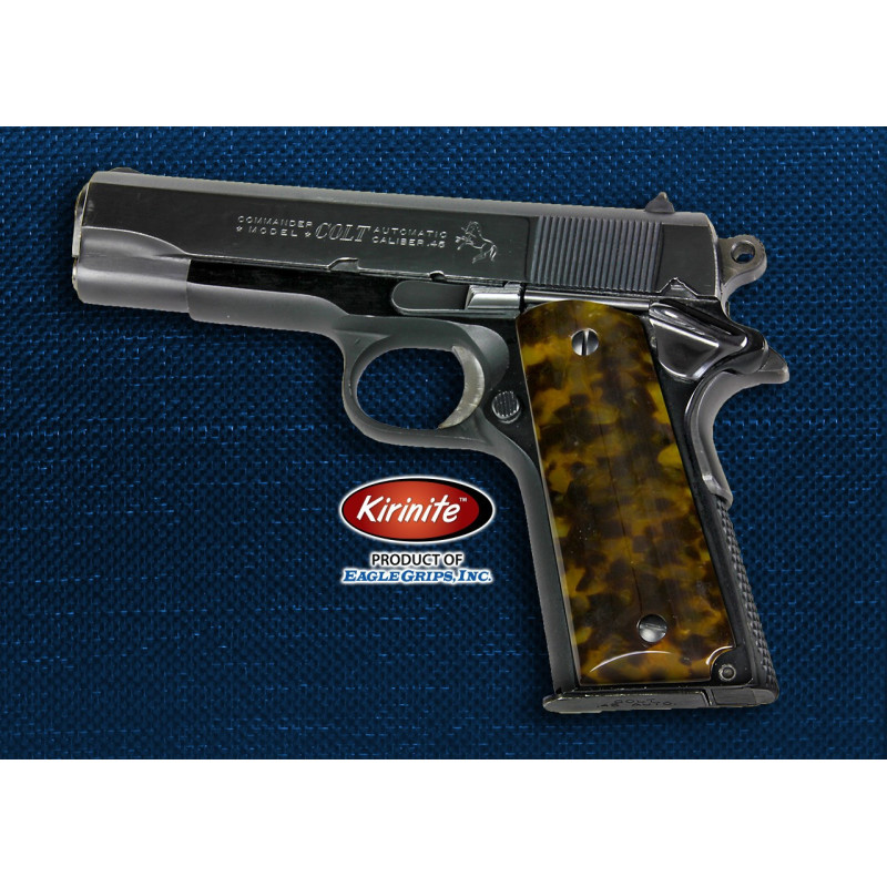 Colt Officer's Compact Model 1911 Kirinite™ TORTOISE SHELL Grips ...
