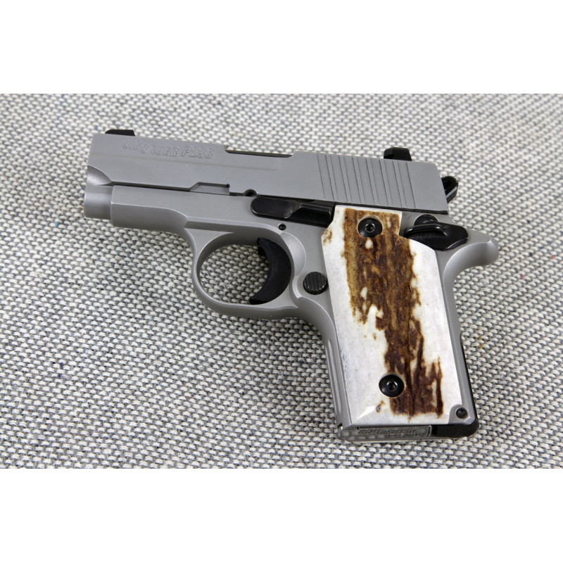 Sig Sauer P238 American Elk Grips Material Grade Regular