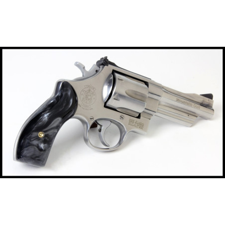 Black Ultra Pearl K/L Frame Round Butt Grips Surface Smooth Screw Brass ...