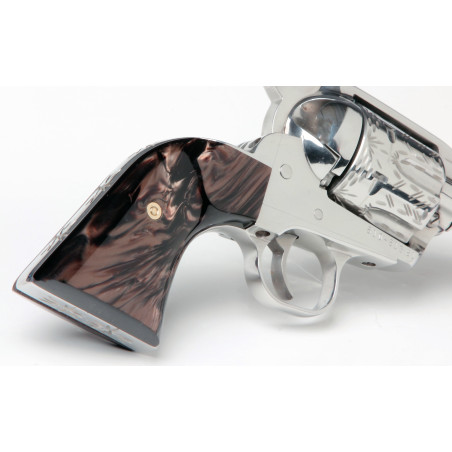 Ruger "Old" Vaquero Kirinite® Goddess Gunfighter Grips Surface Smooth Screw Brass