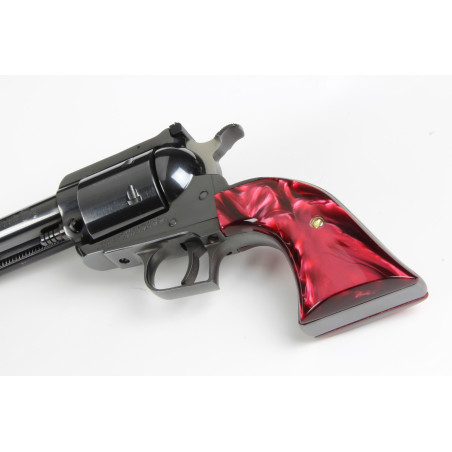 Ruger Super Blackhawk Red Pearl Kirinite Grips Screw Brass Medallions ...