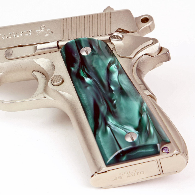 Kimber Micro 9 Emerald Bay Kirinite® Grips Surface Smooth Safety Single