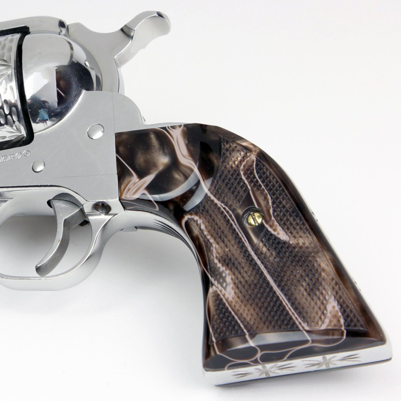 Ruger New Vaquero Kirinite® Desert Camo Gunfighter Grips Surface Smooth ...