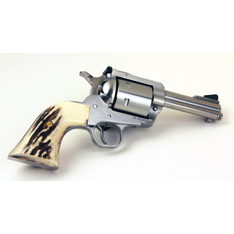 Ruger "Old" Vaquero Sambar Stag Traditional Grips Medallions None Screw ...