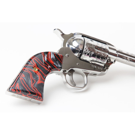 Ruger "Old" Vaquero Kirinite® Lava Gunfighter Grips Surface Smooth Screw Brass