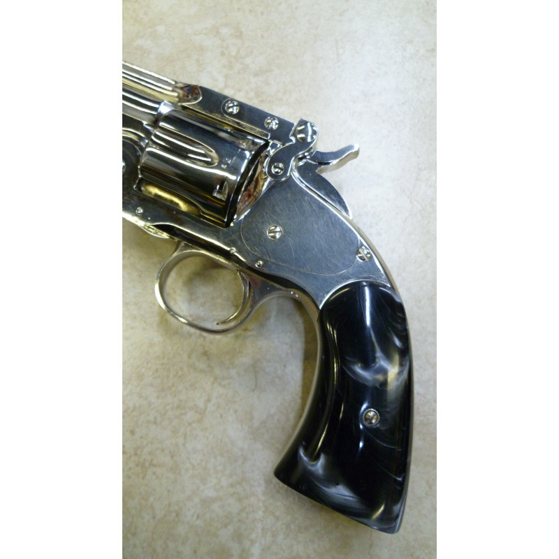 Navy Arms Schofield BLACK PEARL Kirinite™ Grips Surface Smooth Screw Brass