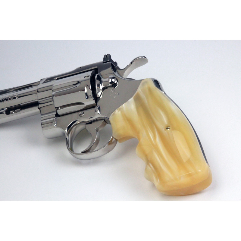 Colt Python & Official Police Combat Kirinite® Antique Pearl Grip ...