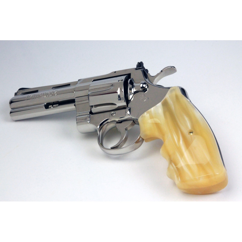 Colt Python & Official Police Combat Kirinite® Antique Pearl Grip ...