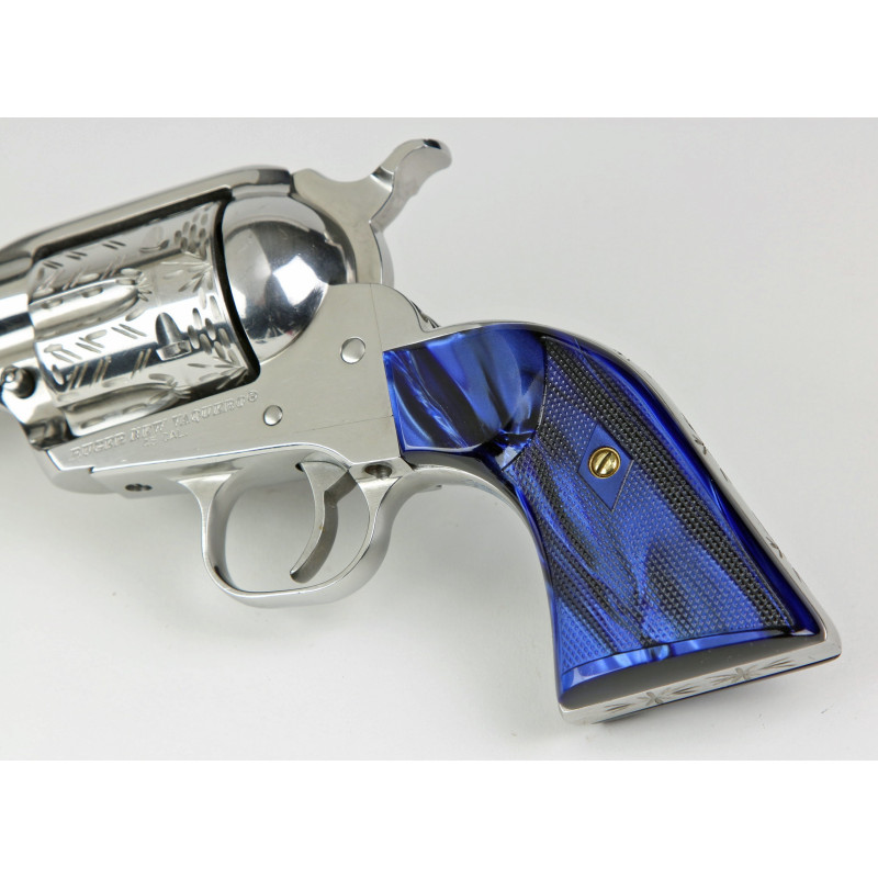 Ruger Wrangler Gunfighter Kirinite® Blue Pearl Grips Surface Smooth ...
