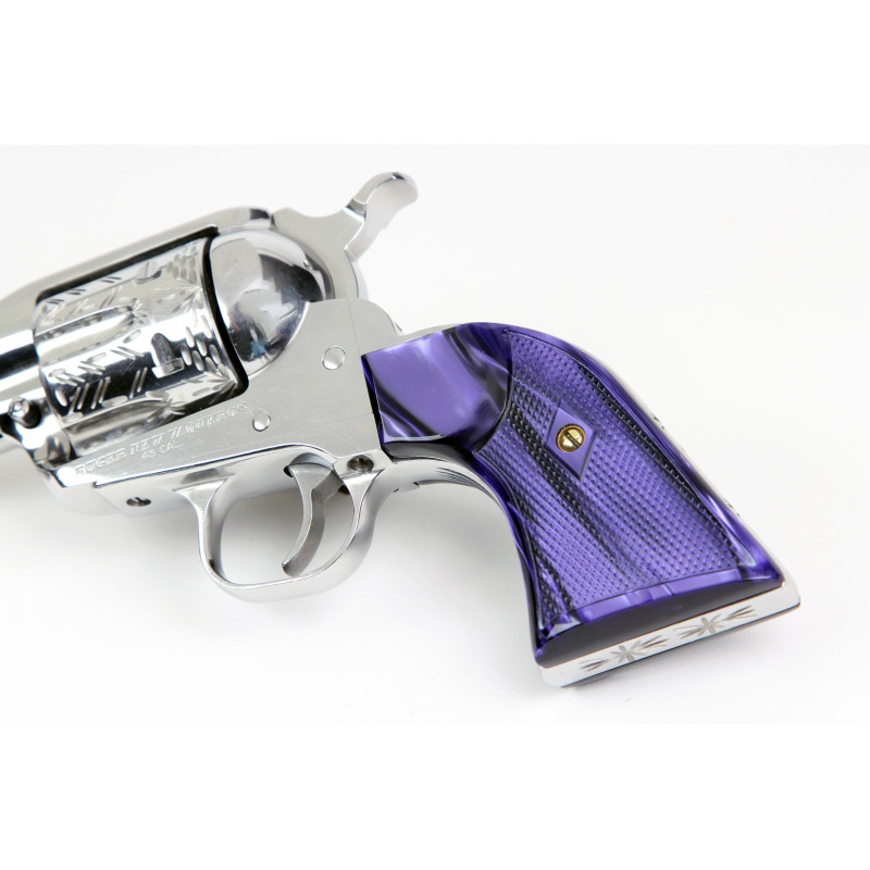 Ruger Wrangler Gunfighter Kirinite® Wicked Purple Grips Surface Smooth ...