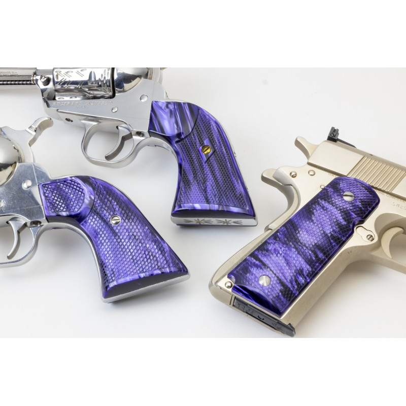 Western 3 Gun Set in Kirinite® Wicked Purple
