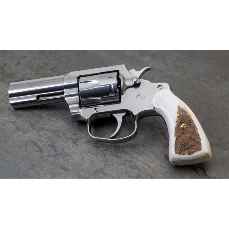 Colt Post 66' D Frame American Elk Grips Medallions None Material Grade ...