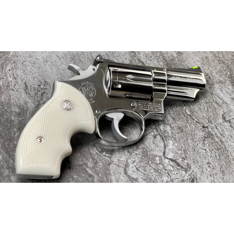 S&W K/L Frame Round Butt Secret Service Kirinite® Presentation White ...