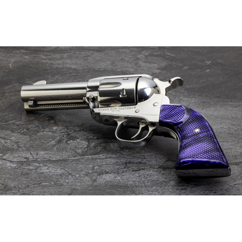 Ruger "Baby Vaquero" .32 H&R Kirinite® Wicked Purple Grips w/Reactiv ...