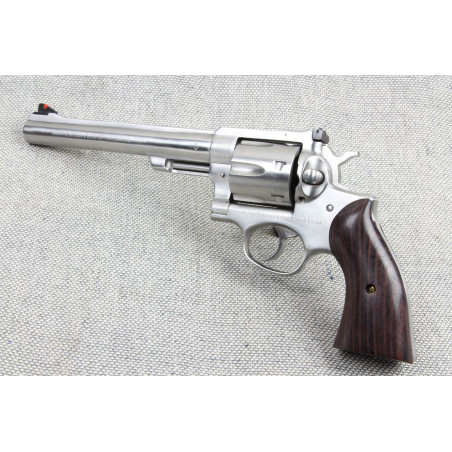 Ruger Redhawk Rosewood Panel Grips Surface Smooth Material Grade Regular Screw Brass