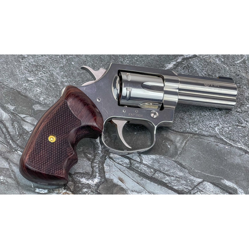 2019 King Cobra Secret Service Rosewood Grips Surface Checkered Screw ...