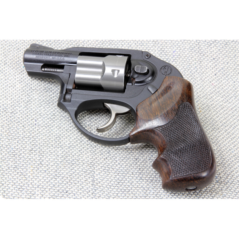 Ruger LCR/LCRx Rosewood Secret Service Grips Surface Checkered Material ...