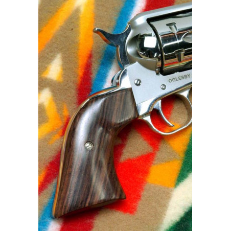 Ruger "Old" Vaquero Rosewood Gunfighter Grips Surface Checkered ...