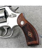 S&W K/L Frame Round Butt Revolver Grips - Panel